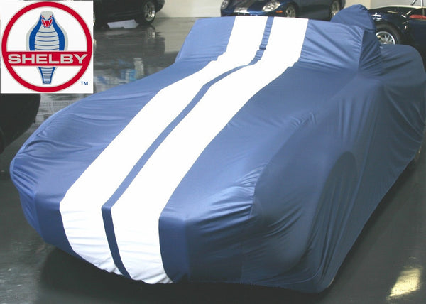Shelby Cobra Car Cover with Stripes – DenBeste Motorsports